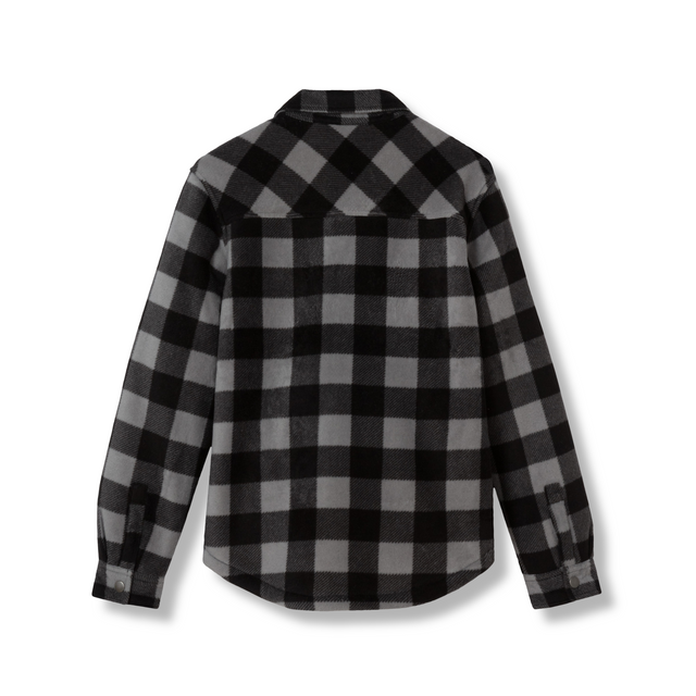 Eddie Bauer Kids Boys Faux Shearling-Lined Shirt Jacket