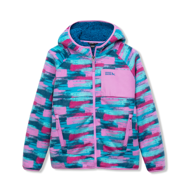 Eddie Bauer Kids Kids Quest Fleece Bonded Hooded Jacket